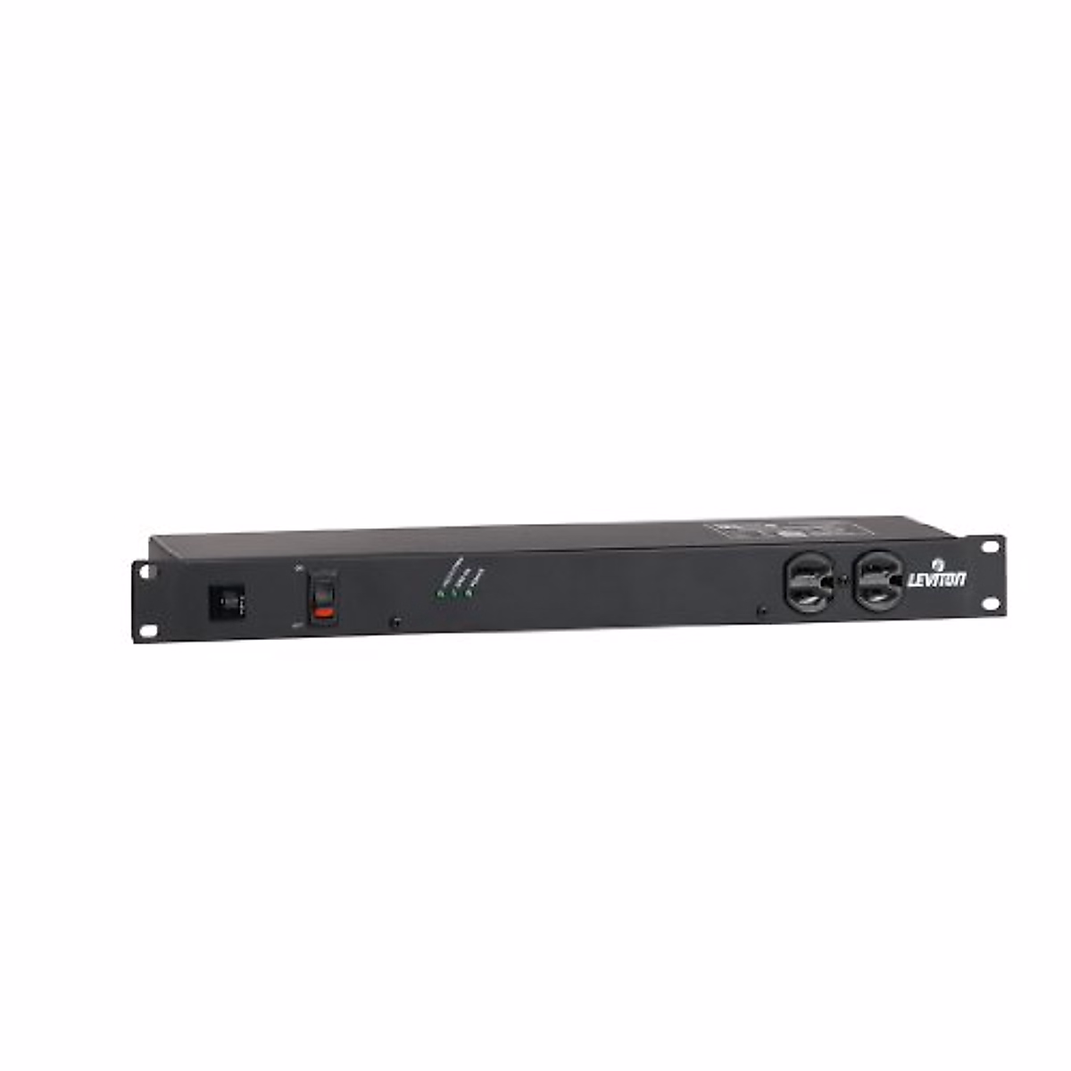 Leviton 5500-190 Horizontal Rack Mount Surge Protective Power ...