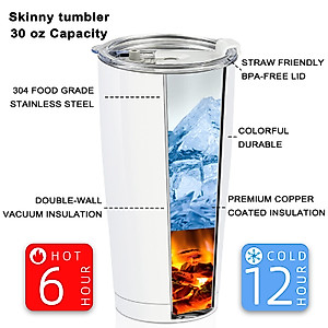 AiHeart 20oz Sublimation Stainless Steel Coffee Tumblers,Double Wall Vacuum Insulated Blanks Bulk Tumblers with Lid Silicone Coasters and Shrink Wrap Films,Travel Mug For Car Cup Racks(2pack)