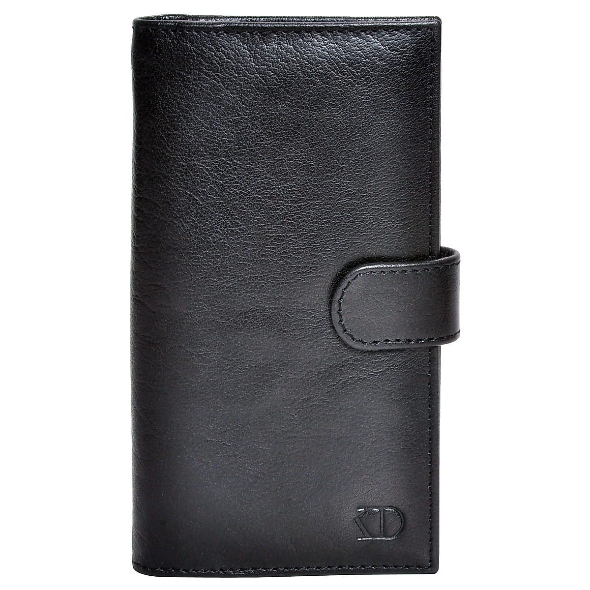 ESTALON Leather Checkbook Cover for Men & Women - Duplicate Checks - RFID Blocking - Slim Wallet with 5 Card Holder Slots - Personal & Business Checks - Standard Register - Gifts for Him, Her