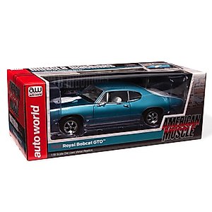 American Muscle 1968 Pontiac GTO Hardtop (Hemmings) 1:18 Scale Diecast