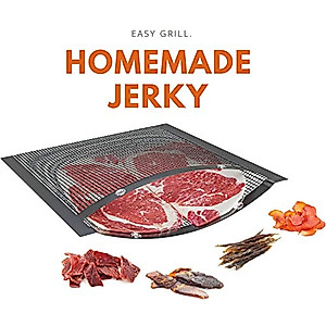 Skywin Mesh Grill Bags 11 x 9 inches - Non Stick Temperature Resistant PTFE Reusable Mesh Barbecue Pouches for Easy BBQ Grilling of Onions Peppers Vegetables Shrimp and More (4 Bags)