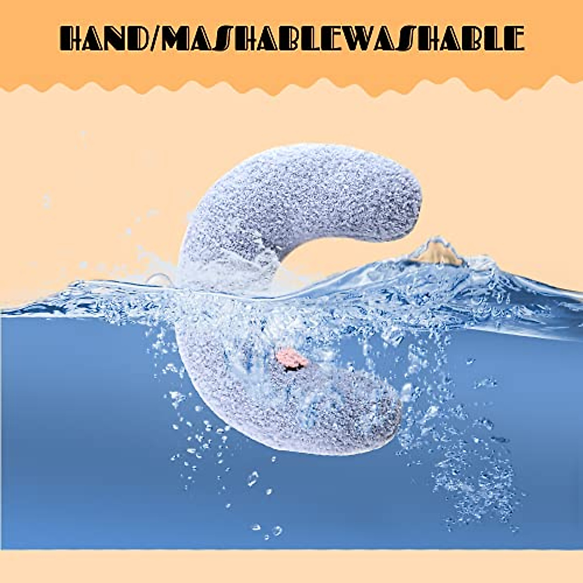 homelifthub Pillows for Indoor Cats Fluffy Cat Bed Pillow Cute Rabbit Pillows for Blanket and Carrier (3Pack(Pink&Blue&Yellow))