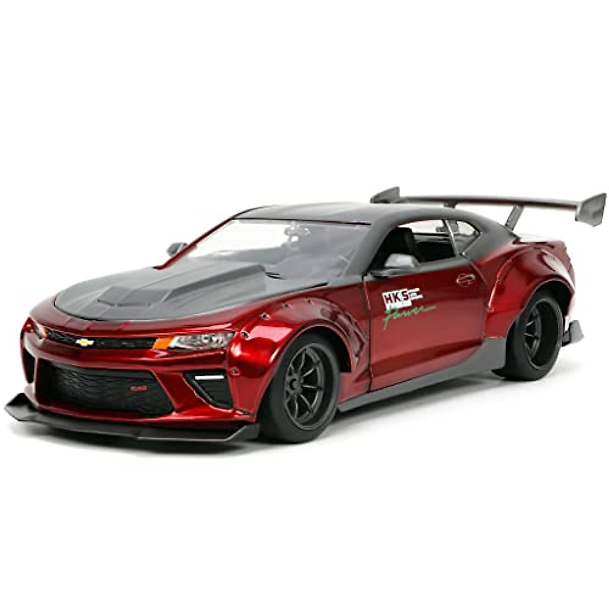 Jada Toys Big Time Muscle 1:24 2016 Chevy Camaro SS Widebody Die-cast Car, Toys for Kids and Adults