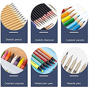 SuFly Hardcover 9x12 Sketchbook, Artist Sketch Pads for Drawing Pack of 2, 120 Sheets 90lb/140GSM Thick Sketch Book for Drawings, Suitable for Kids, Teens & Adults, White