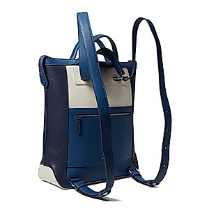 Cole Haan Small Grand Ambition Covertible Lux Backpack Ensign Blue/Navy Blazer/Ivory One Size