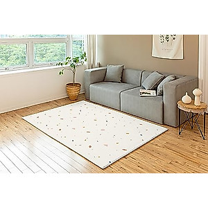 Parklon LaPure Soft Cushioned Baby Play Mat (Jelly Terrazzo + Sage Beige, One-Piece, Reversible, Water Resistant, Large)