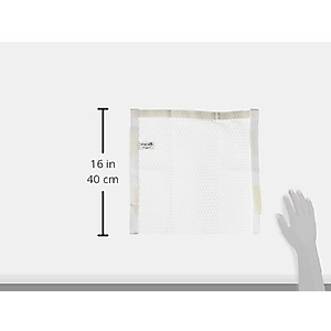 Household Essentials 135 Polyester Sneaker Wash and Dry Bag for Laundry Machines - White