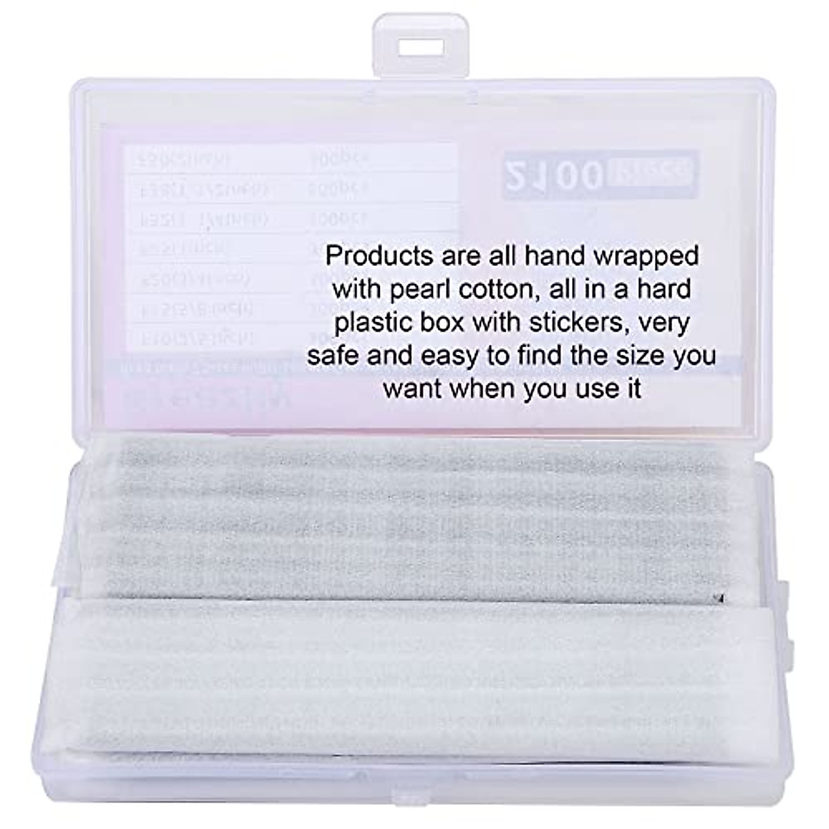 Breezliy 2100 PCS Brad Nails 7 Sizes multi-Length Galvanized Straight Finishing Nail,Each specification has an independent sponge anti-collision packaging