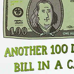 Hallmark Shoebox Funny Birthday Card ($100 Bill)