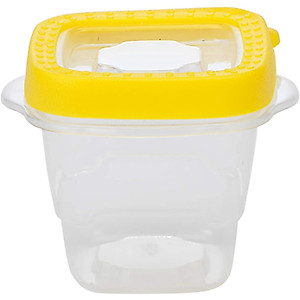 Hansi Naturals goodcook Flex Trim Food Storage Clear Containers with Vented Colored LIds, 16 Piece Value Pack