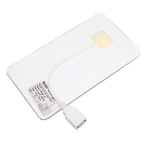 5V 2W 400mA Mini Solar Panel, USB Waterproof Solar Charger Heat Resistant Micro Solar Panels, Protable Solar Panel Kit Mini Solar Cell for Phone Appliance Household Lighting