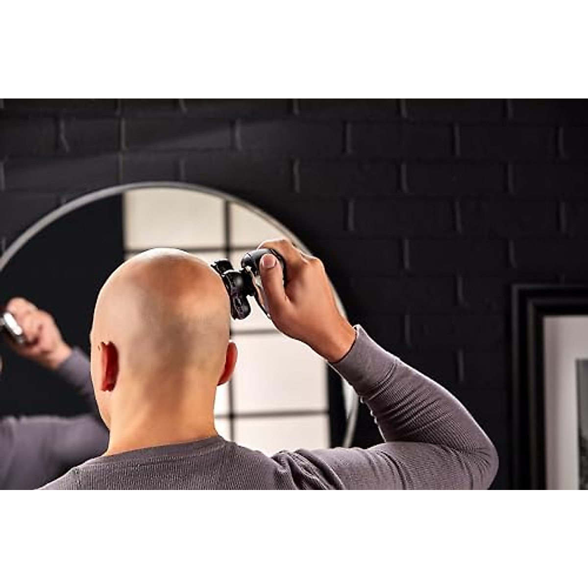 Remington Balder Boss Electric Razor for Head XR7120 - Premier Wet/Dry Bald Head Shaver, Japanese Steel Blades, Cordless Rechargeable, Effortless Head Shaving with Precision Dual Track Heads