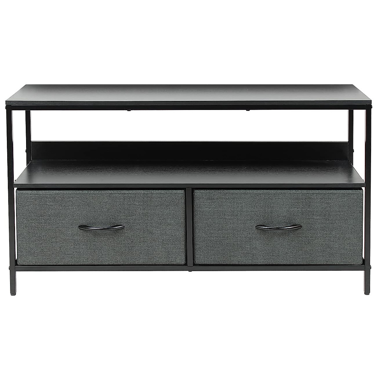 Sorbus TV Stand Dresser with 2 Drawers - Television Riser Chest with Storage - Bedroom, Living Room, Closet, & Dorm Furniture