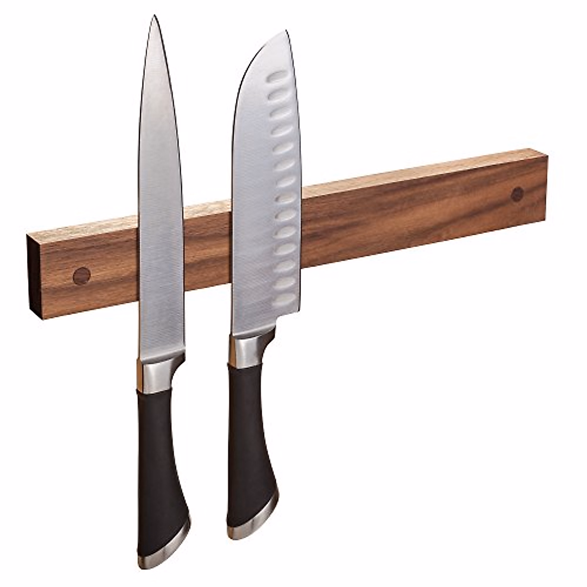 wooDsom Powerful Magnetic Knife Strip, Holder Made in USA (Walnut, 12 inches)