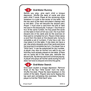 Super Duper Publications | Can Do Oral-Motor Fun Deck Flash Cards | Educational Learning Resource for Children