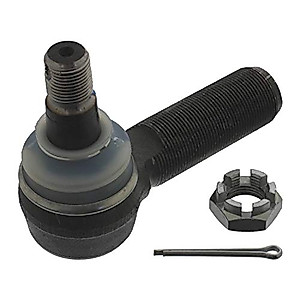 febi bilstein 04385 tie rod end with castle nut and split-pin (front axle both sides) - Pack of 1