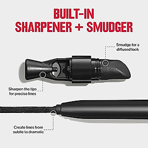 Revlon ColorStay Pencil Waterproof Eyeliner, Smudge-Proof, Eye Makeup with Built-In Sharpener, Packaging May Vary, 204 Charcoal, 0.01 Oz