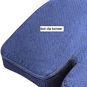 QINERSAW Seat Cushion Pillow for Office Chair, Memory Foam Firm Coccyx Pad, U Shaped Ergonomic Memory Foam Cushion for Office Chairs, Car Seats or Dining Chairs