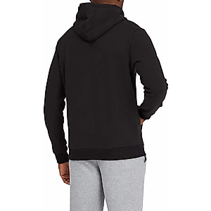 PUMA Mens Mid-weight Modern Basics V2 Fleece Hoodie (Black, XX-Large)