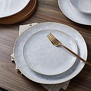 Stone lain Romy Stoneware Dinnerware Set, 16-Piece Service for 4, White
