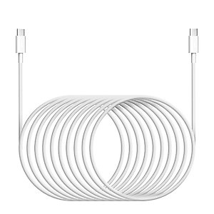 USB C to USB C Fast Charging Cable 100W 5A USB C Cable 6.6FT/2M Long Type-C Cable Power Delivery PD Charging Cord Compatible with Mac Book/pad, Samsung Galaxy, Huawei, Switch,Type-C Devices/Laptops