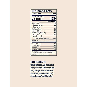 La Colombe Oatmilk Coffee - Draft Latte, Coffee Caramel, 9 Fl Oz (Pack of 12)