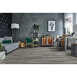 MSI Hampstead 6 inch x 48 inch Glue Down Luxury Vinyl Plank Flooring for Pro and DIY Installation 2MM Thick and 12MIL Wear Layer 36 sq.ft per Box