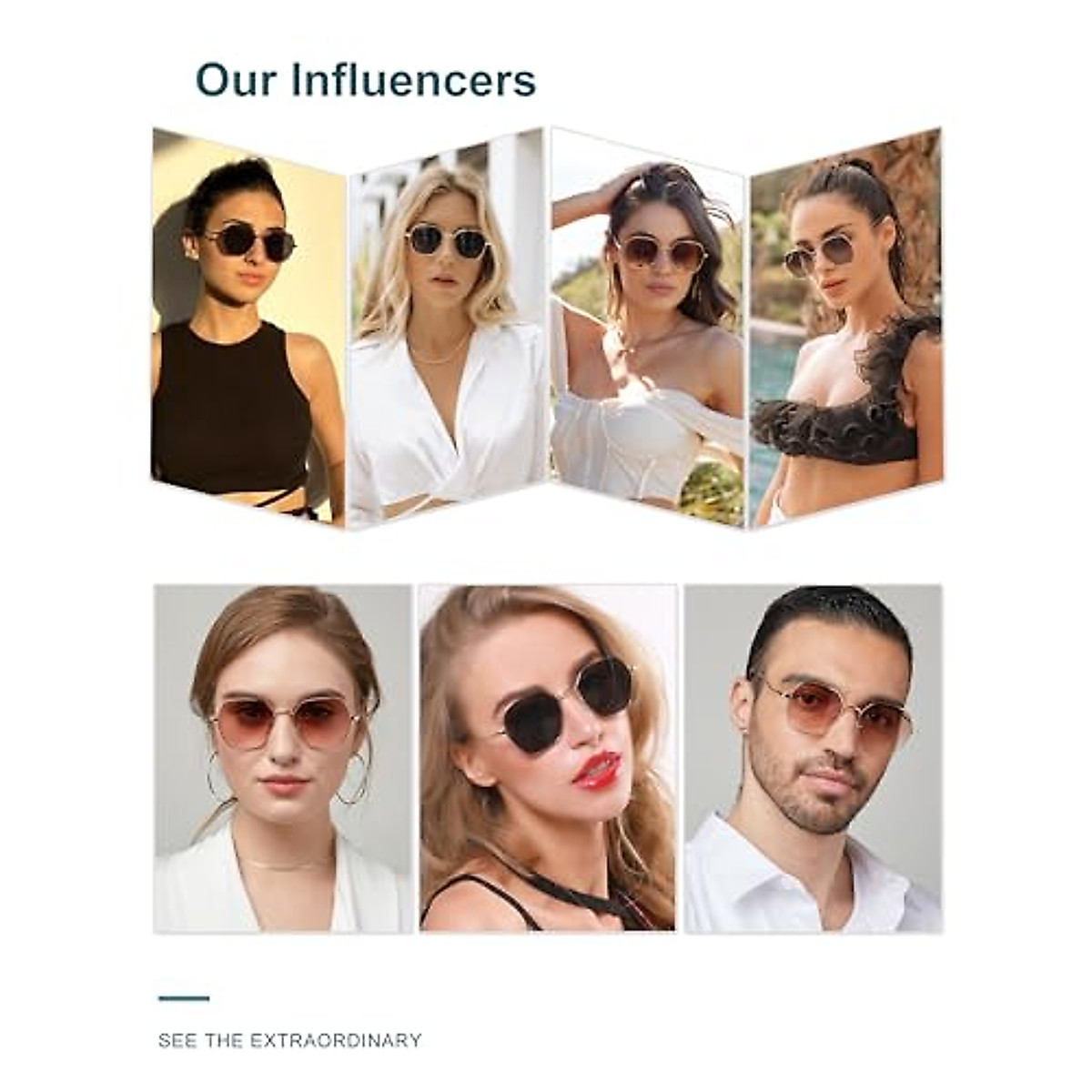 SOJOS Hexagon Square Polarized Sunglasses for Women Men Retro Gold Rim Wire Frame Polygon Shades SJ1101, Gold Frame/Grey Lens