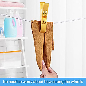 Beach Towel Clips for Chairs - Plastic Clothes Pins for Beach Chairs, Towel Holder Clips, Set of 16, Beach Accessories for Vacation