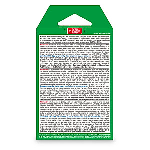 Fujifilm Instax Mini Instant Film Twin Pack (White)