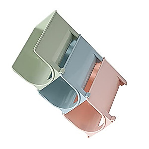 BUGUUYO 3pcs Refrigerator Beer Rack Drink Dispenser Fridge Green Water Bottles Metal Organizer Shelf Soda Can Dispenser Wine Refrigerator Beverage Holder Drink Storage Holder Storage Rack