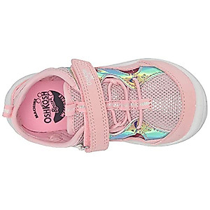 OshKosh B'Gosh Girls Selene Bump Toe Sandal, Light Pink, 5 Toddler