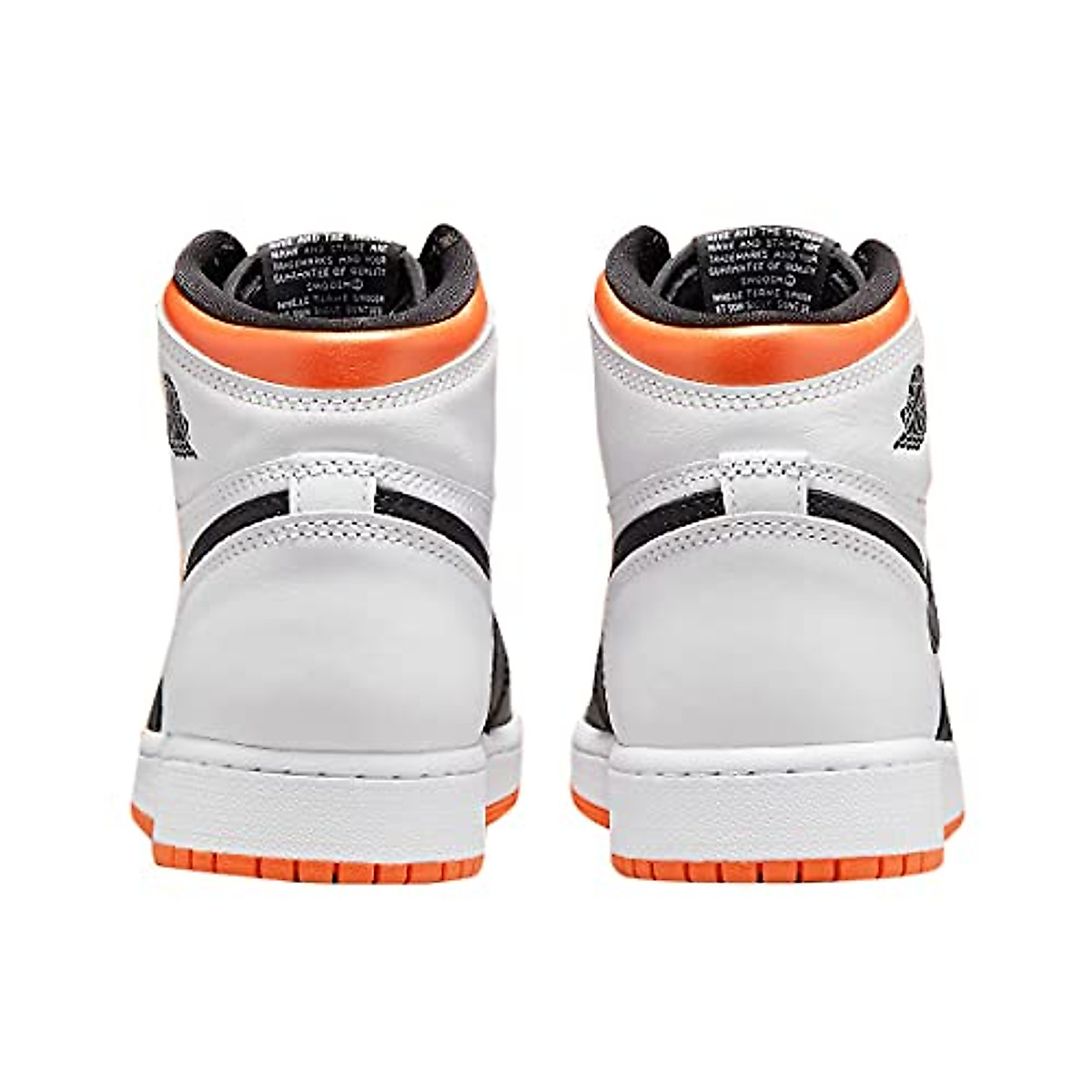 Jordan Youth Air 1 Retro High OG GS 575441 180 Electro Orange - Size 4.5Y