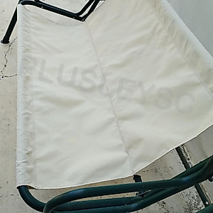 PLUSLEYSC Seat Patio Swing Seat Cover, Waterproof Thickened 900D 2/3 Seat Chair Bench Replacement, General Heavy Duty Swing Seat Cover