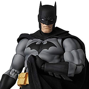 DC Comics: Batman Hush (Black Version) Mafex Action Figure, Multicolor