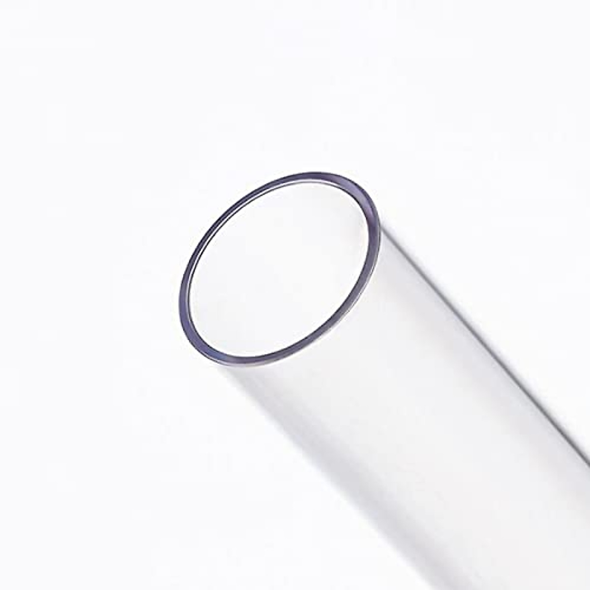 Othmro 100Pcs Clear Plastic Test Tubes with White Caps, 12mmx75mm Mini Test Tubes with Lids, for Jewelry Seed Beads Powder Spice Liquid Experiment Yeast Specimen Sample Laboratory