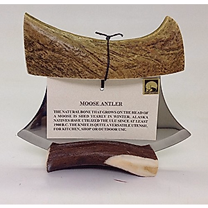 Made in Alaska Natural Moose Antler Ulu Knife