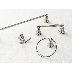 Moen MY0303BN Halle Double Robe Hook, Brushed Nickel