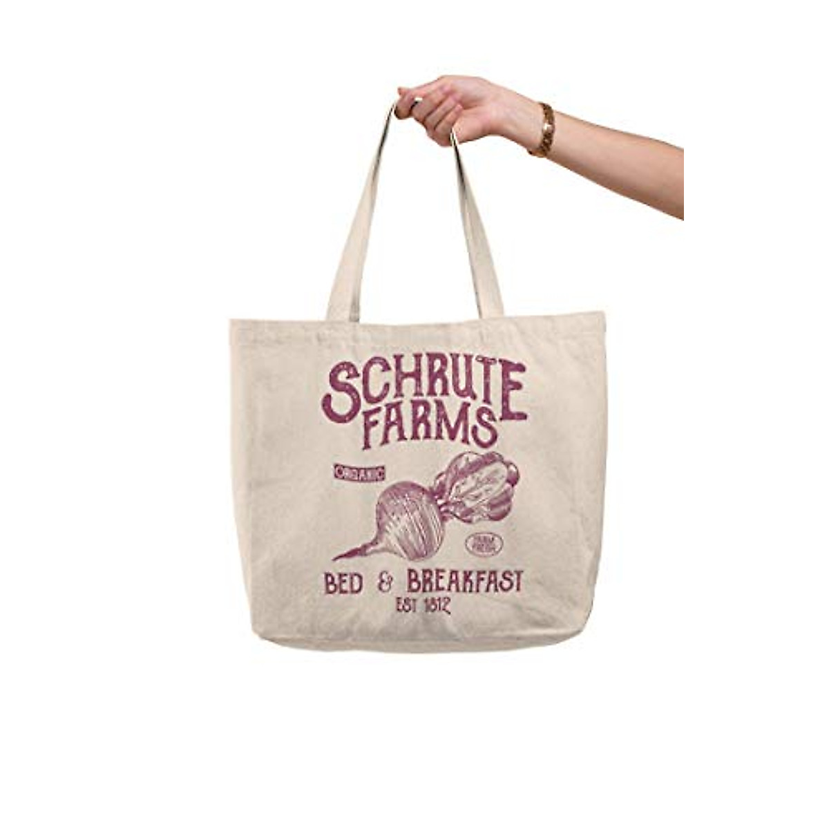 Schrute Farms Tote 100% Cotton Reuseable Grocery Tote