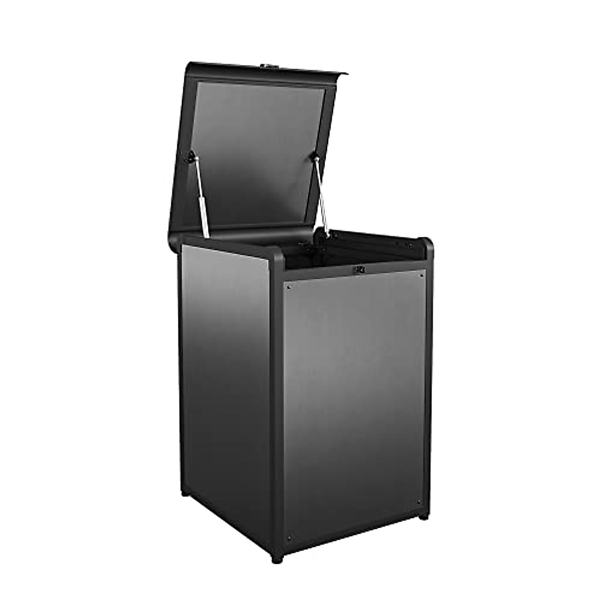 COSCO 88910GRY1E BoxGuard Heavy Duty Multi-Purpose Outdoor Storage & Delivery Box, 55 Gallons ...