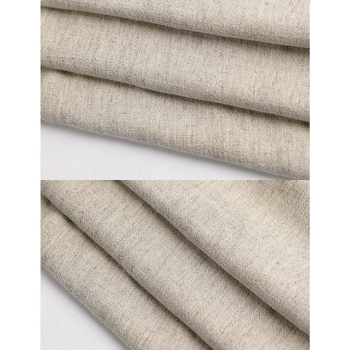 Hooever Womens Cotton Linen Pants Casual Button Up High Waisted Wide Leg Trousers(haki-XS) Khaki