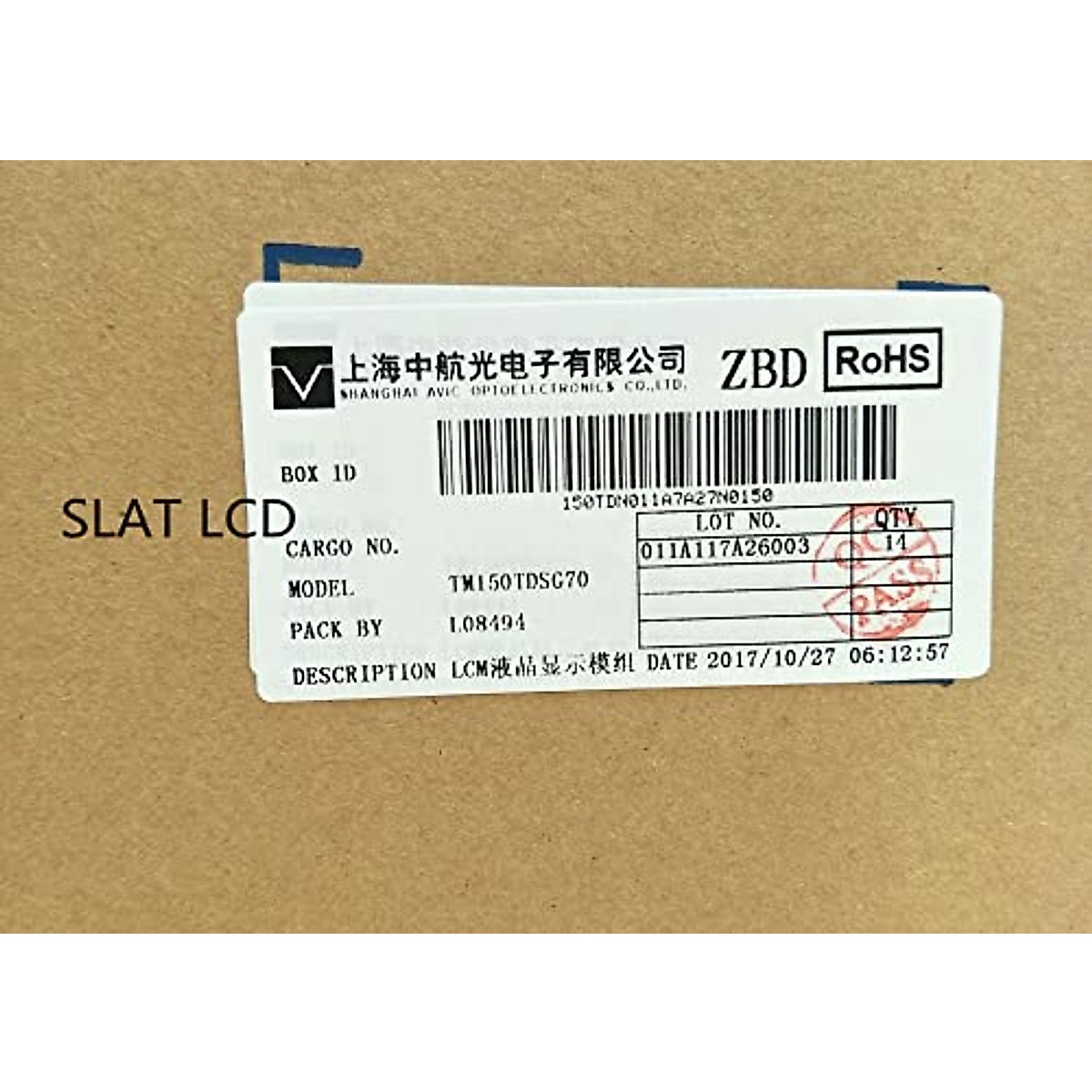 Tianma 15 Inch LCD Panel TM150TDSG70 with Full kit of Driver Board