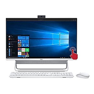 Dell Inspiron 7000 7700 AIO, 27-inch FHD Infinity Touch All in One Desktop, Intel Core i7-1165G7, 16GB RAM, 1TB HDD + 512GB SSD, GeForce MX330, Pop-up Webcam, Windows 10 Home - Silver (Latest Model)