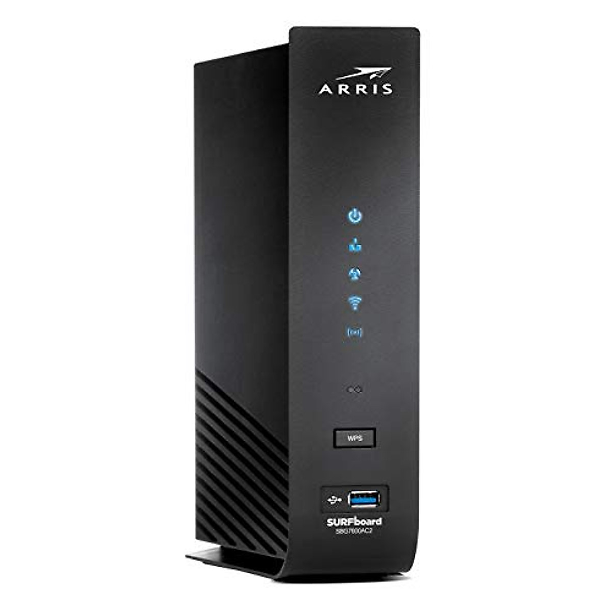 ARRIS SURFboard SBG7600AC2 DOCSIS 3.0 Cable Modem & AC2350 Wi-Fi Router | Approved for Comcast Xfinity, Cox, Charter Spectrum & more | Four 1 Gbps Ports | 800 Mbps Max Internet Speeds 2 Year Warranty