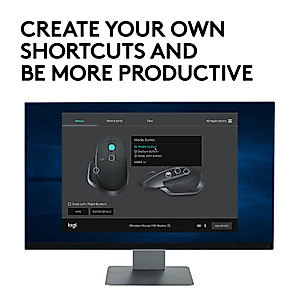 Logitech MX Master 2S Mouse Graphite, wireless, 910-005139 (Graphite, wireless)