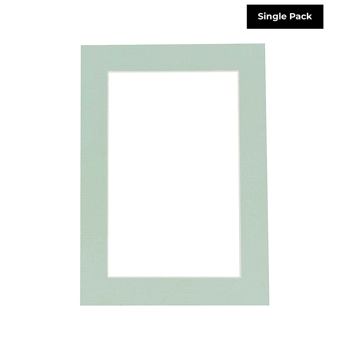 14x18 Mat Bevel Cut for 12x16 Photos - Acid Free Honeydew Green Precut Matboard - For Pictures, Photos, Framing - 4-ply Thickness