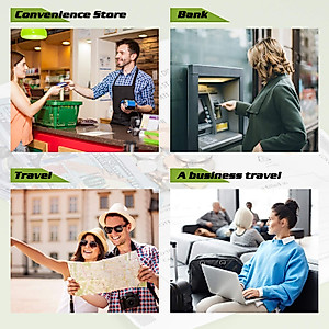 Bank deposit bags plastic,Money bag for cash,Bank bag,Cash register bags 9 x 12 Inch (White, 100 Pack)