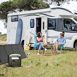 NECESPOW Solar Panel Connector to 6X Connector Adapter Anderson, XT60, DC7909, DC6530, DC35135, DC5521, Solar Charge Cable for 100W to 200W Portable Solar Panel Portable Power Station