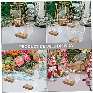 Wedding Decor 20 Sets Butterfly Seat Card Acrylic Table Three-Dimensional Transparent Mirror Wall Decor