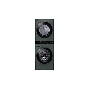 LG WKEX200HGA WashTower Washer and Dryer with TurboWash (Nature Green)